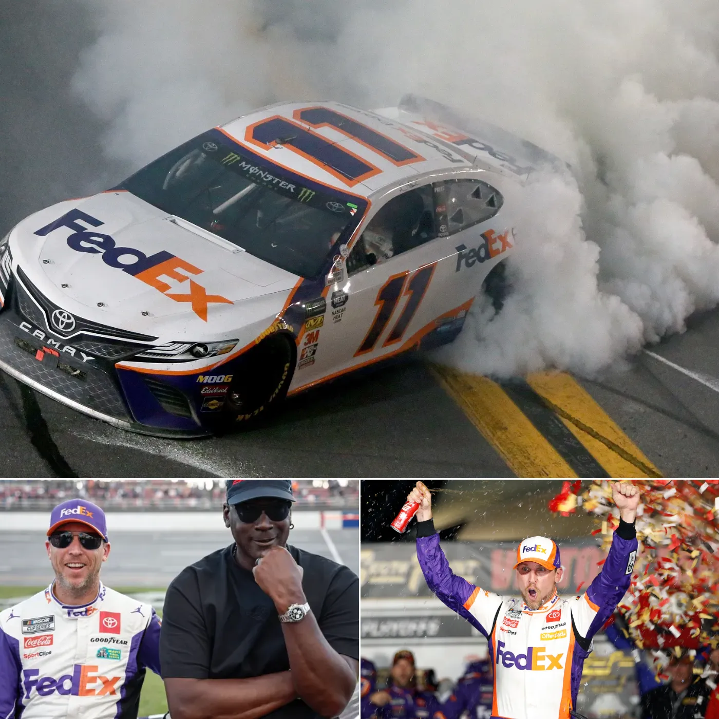 Denny Hamlin and Michael Jordan’s 23XI Racing A Revolution That NASCAR ...
