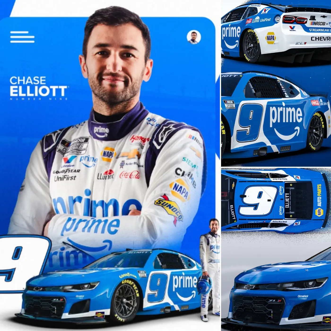 Chase Elliott’s Exclusive Amazon Prime Car Is Set to Dominate NASCAR ...