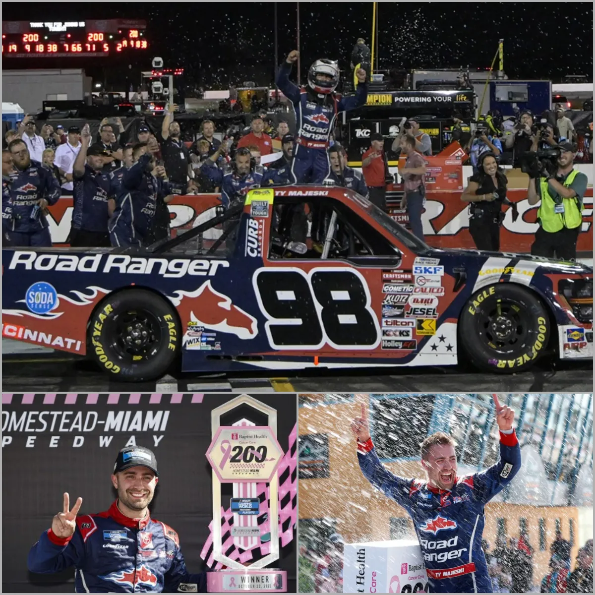 Ty Majeski, who has won over 2,000 iRacing races, wins his first NASCAR ...