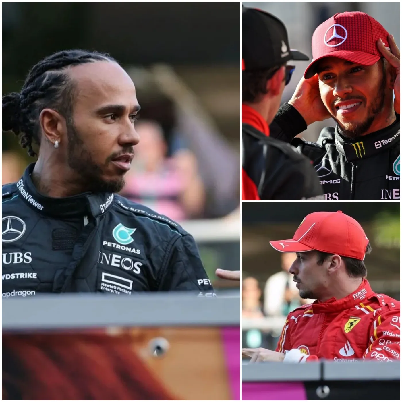 Former Ferrari Engineer Claims Lewis Hamilton Is Not As Quick As Charles Leclerc - Speed Fan