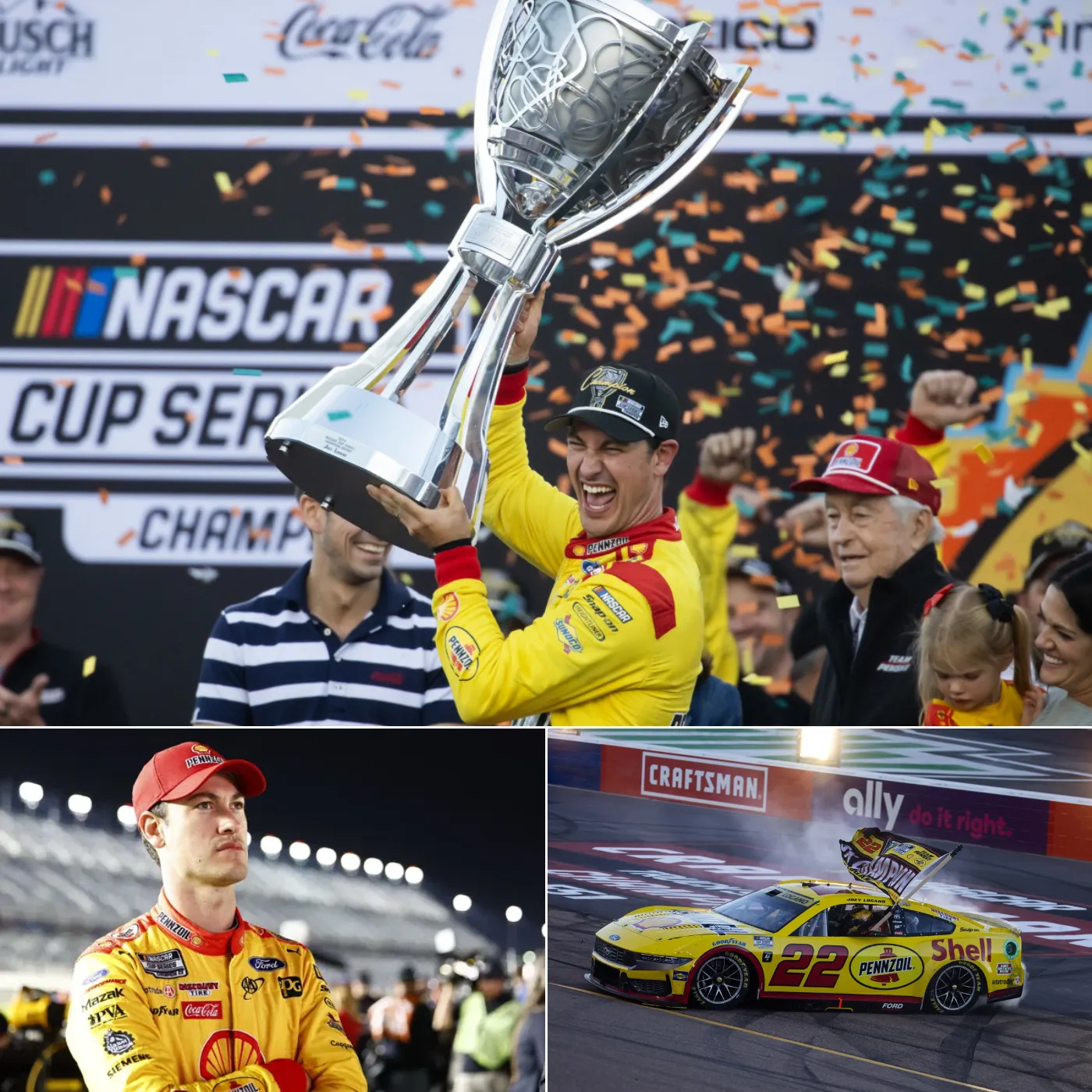 Joey Logano vs. Kyle Busch & Brad Keselowski Epic Showdowns That Shook ...