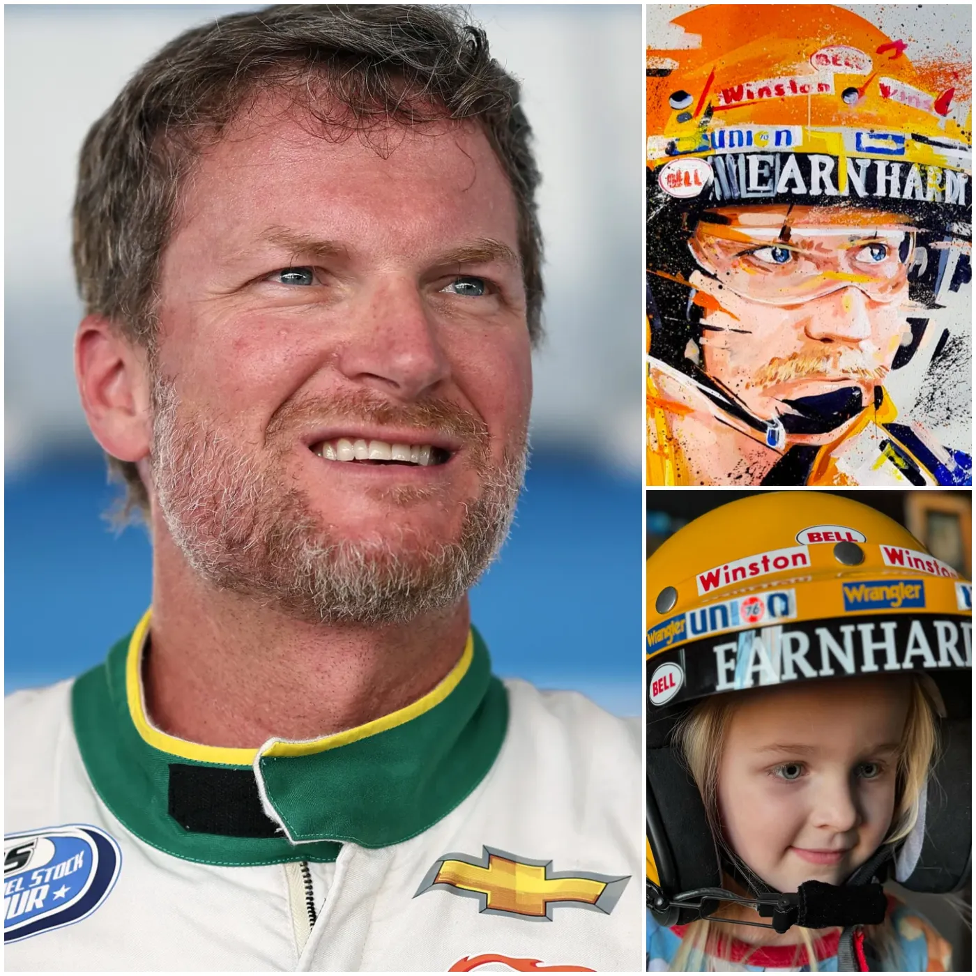 Dale Earnhardt Jr.'s daughter, and he can definitely see his dad in her ...