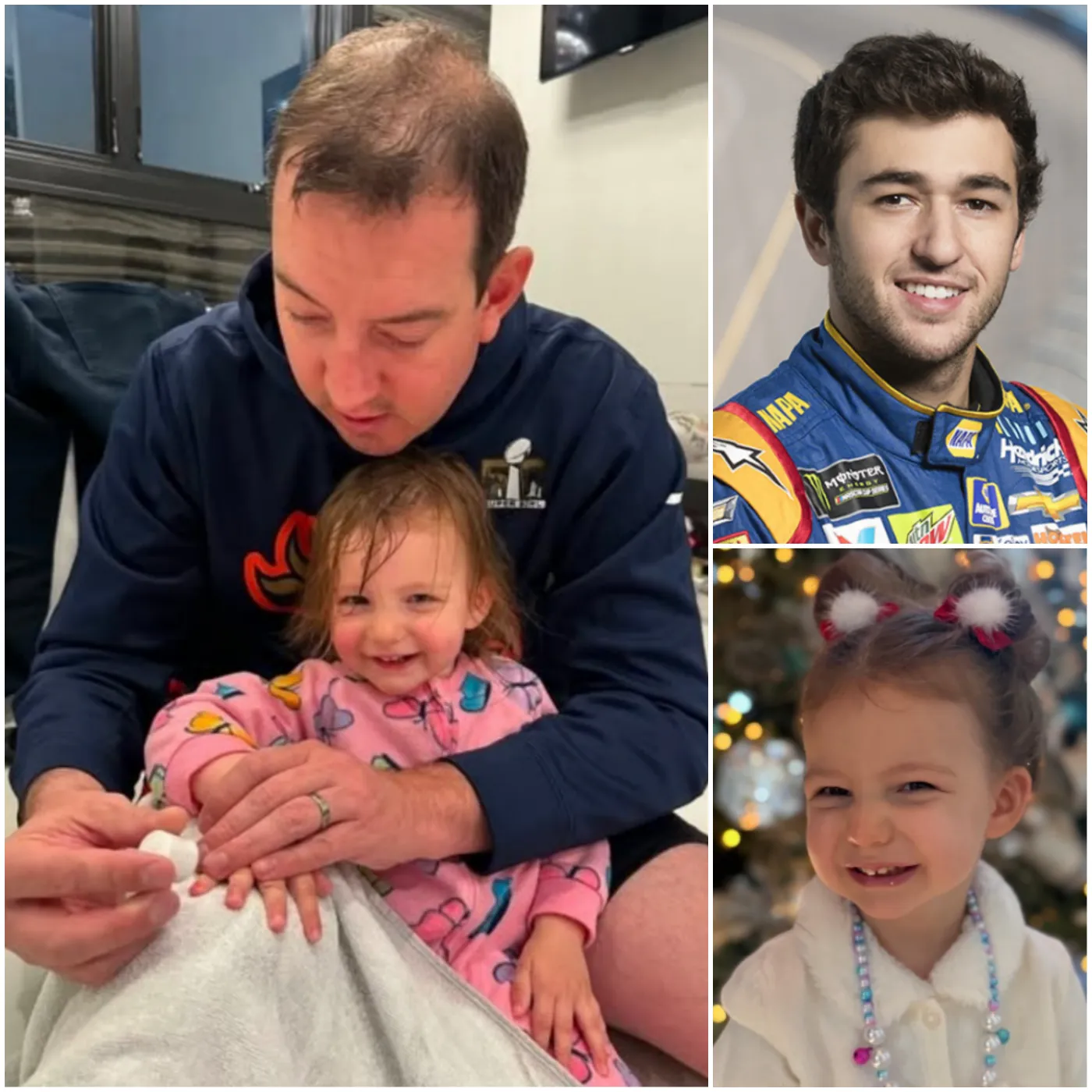 Chase Elliott confirms ‘date’ with Kyle Busch’s daughter Lennix during ...