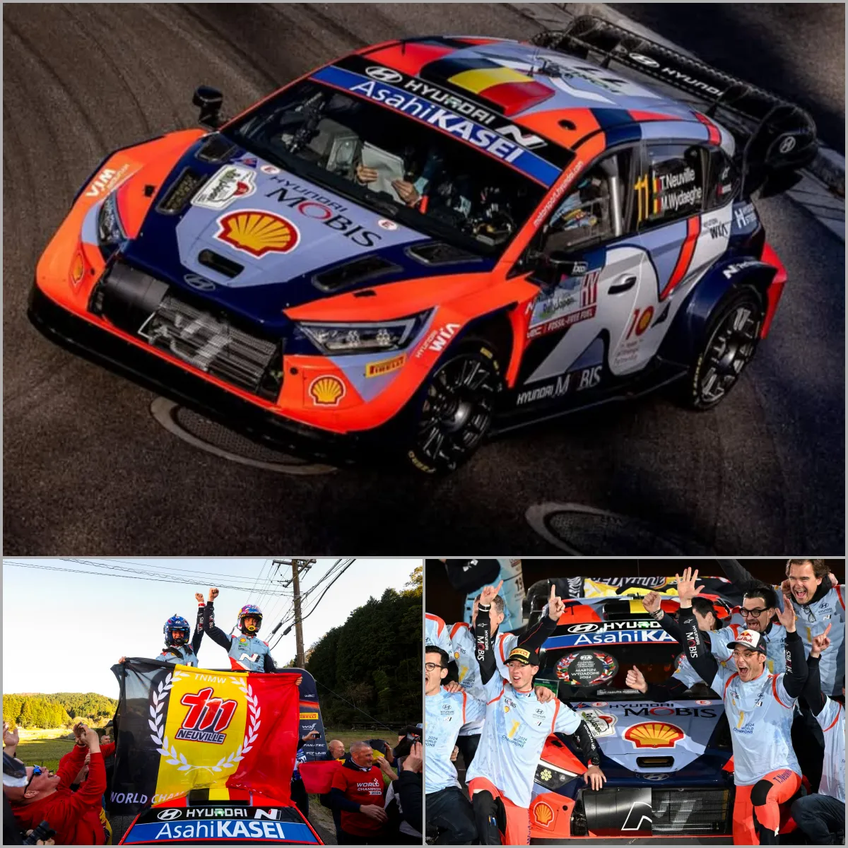 Thierry Neuville is crowned champion. A historic moment that made the ...