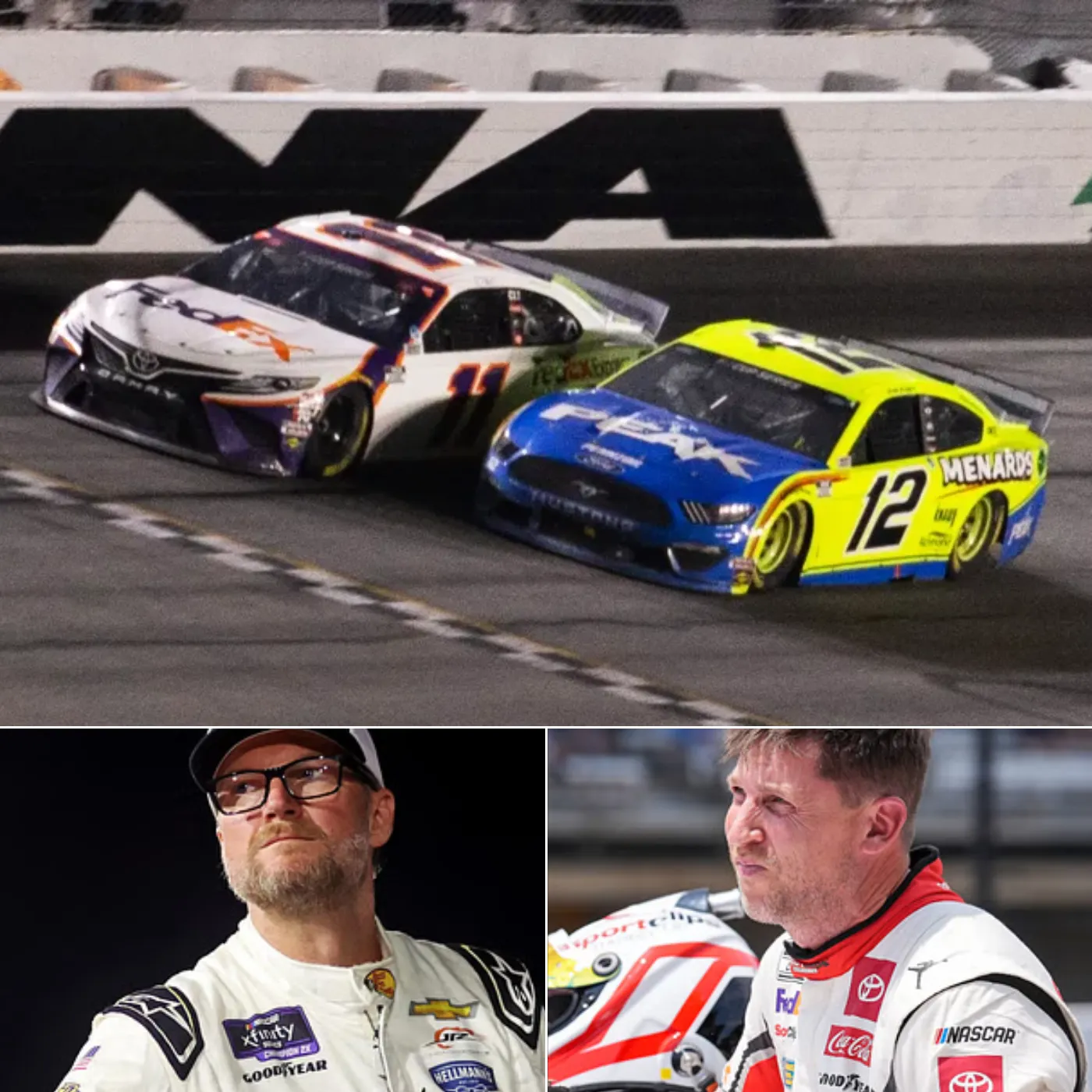 Denny Hamlin vs. Dale Earnhardt Jr. The Controversial Take That Shook ...
