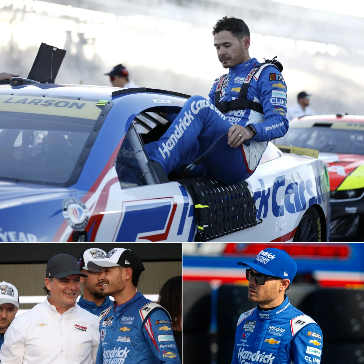 Kyle Larson’s Superspeedway Struggles: Jeff Gordon Weighs In as NASCAR ...